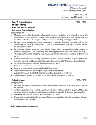 Shivang raval 2018 | PDF