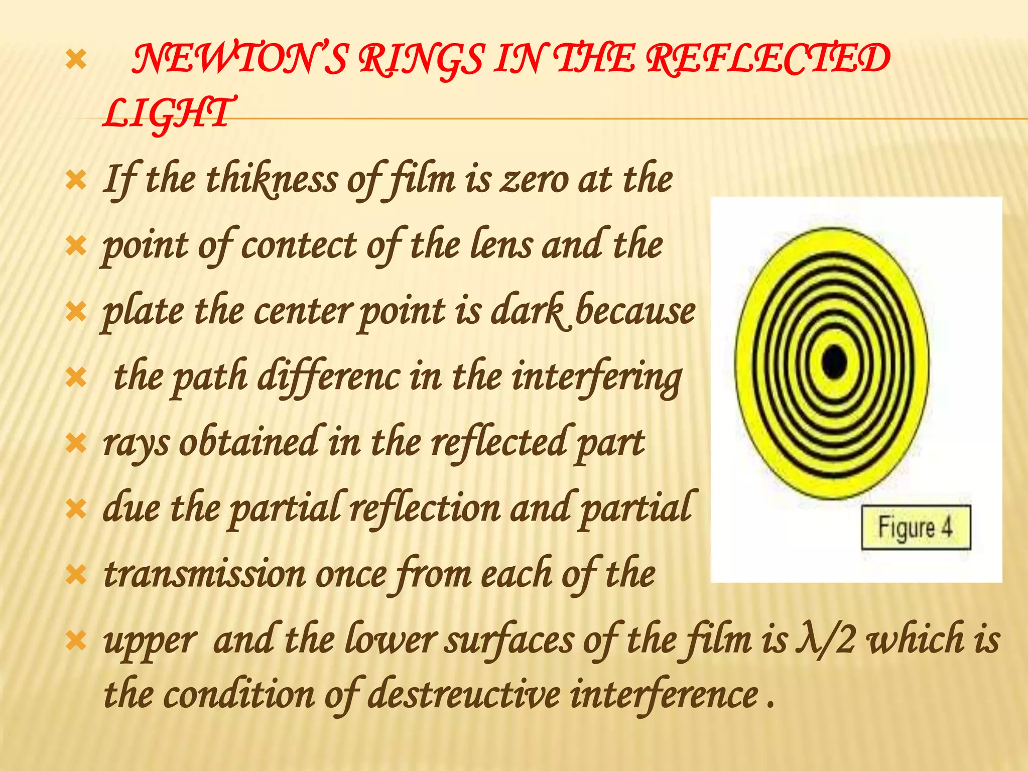 NEWTON RINGS | PPTX