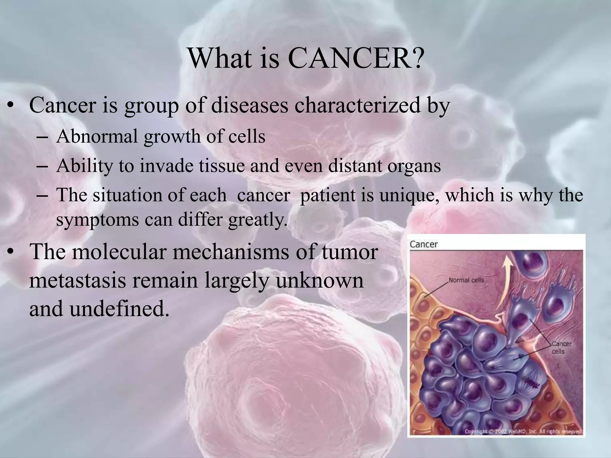 cancer intro and pathogenesis | PPT | Free Download