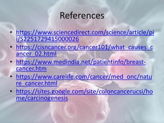 cancer intro and pathogenesis | PPT | Free Download