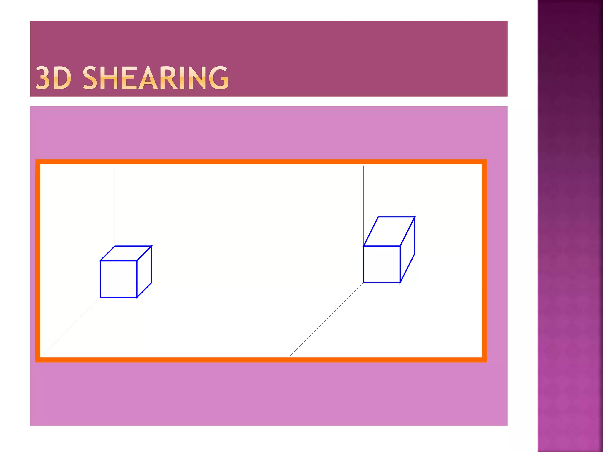 3D transformation in computer graphics | PPTX
