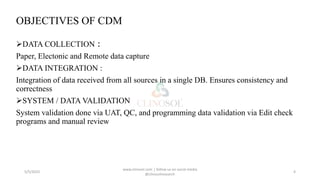 CLINICAL DATA MANAGEMENT- AN OVERVIEW | PPTX