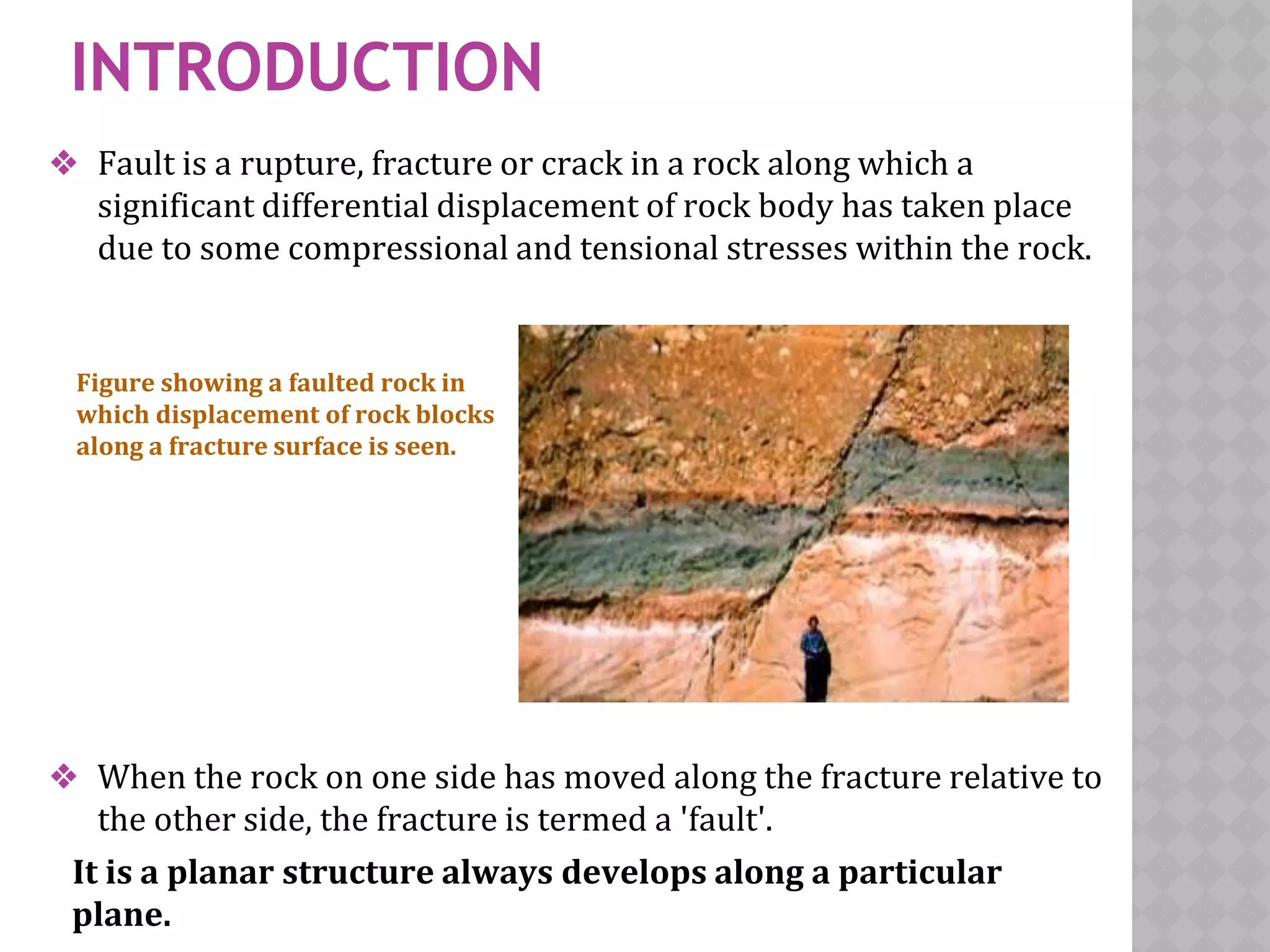 Fault and its classification | PPTX