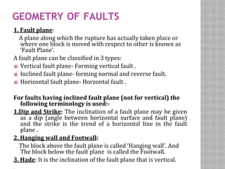 Fault and its classification | PPTX