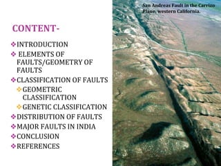 Fault Definition Geography