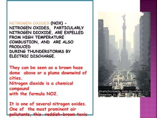 Air pollution its causes and effect | PPTX