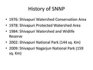 Shivapuri Nagarjung National Park Field Trip | PPT