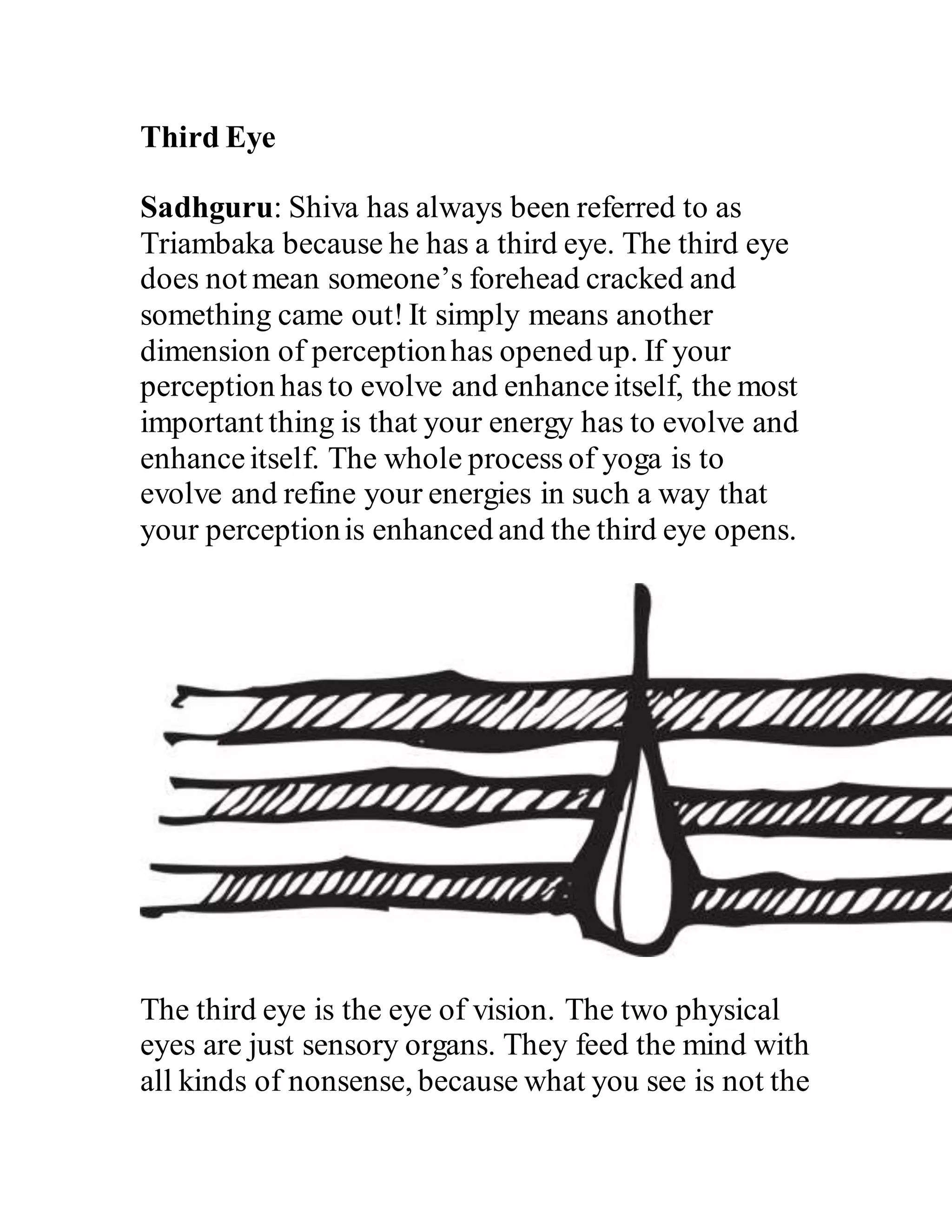 Shiva’s adornments – the symbols ; sadhguru shiva . | PDF