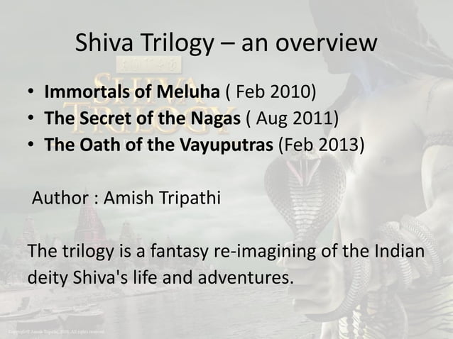 Shiva Trilogy - a Review | PDF | Hinduism | Religion & Spirituality