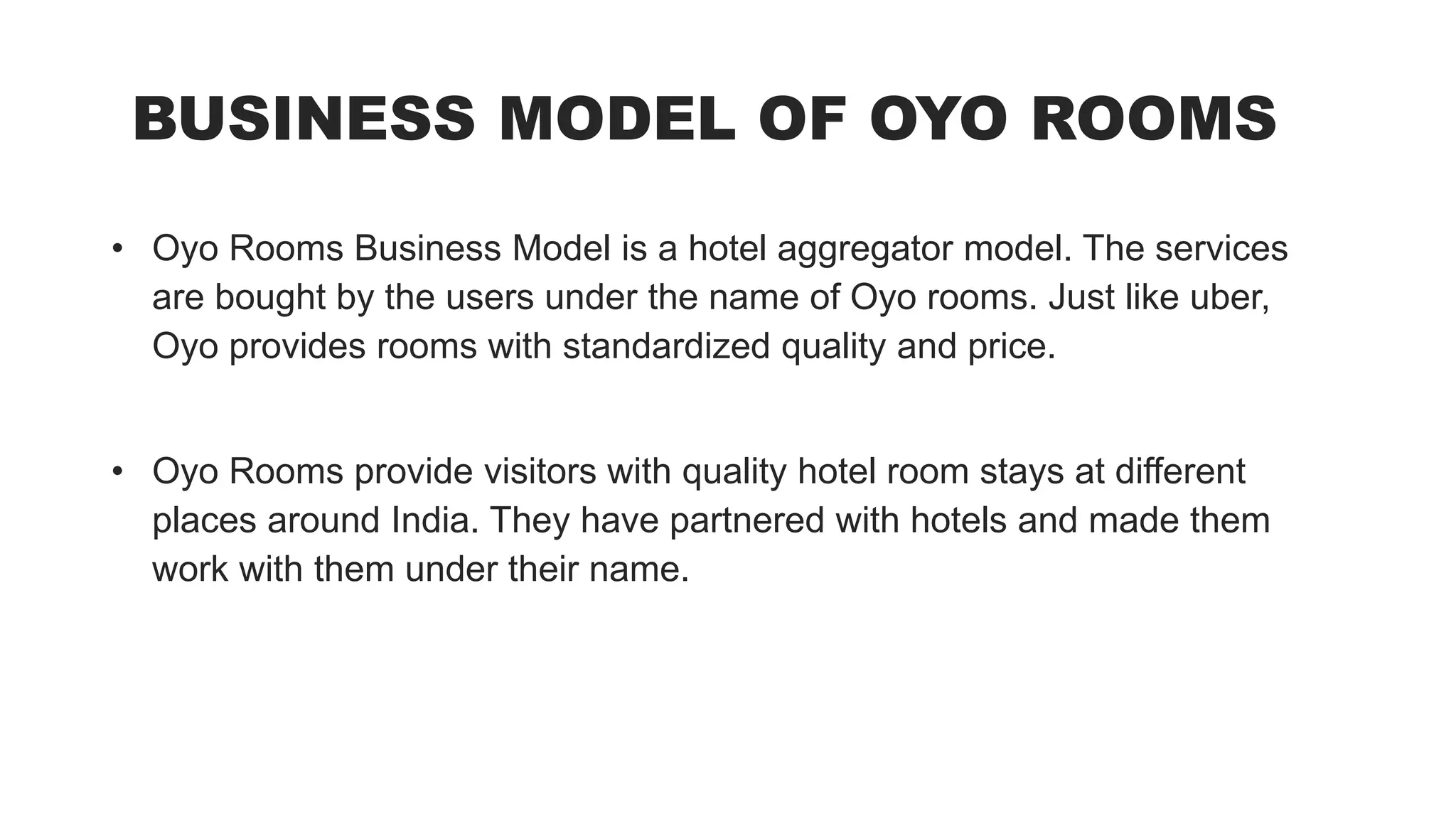 Oyo case study | PPTX