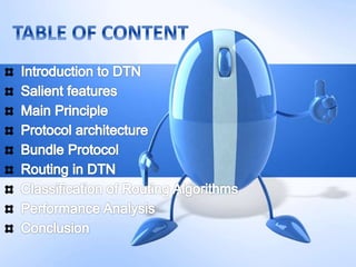 Intro to DTN and routing classification | PPTX