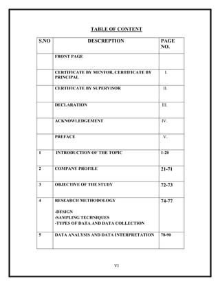 Lead Generation mba project report in LetsEndorse development limited ...