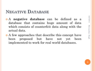 Database security | PPT