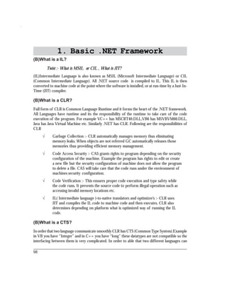 interview questions for .net
