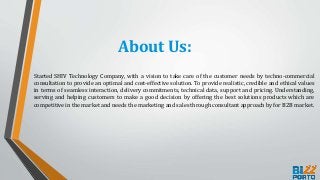 Shiv Technology in Kolhapur | PPT