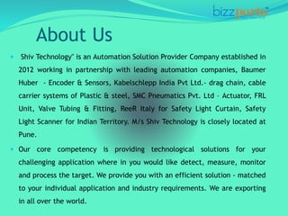 Shiv technology pune ppt | PPT
