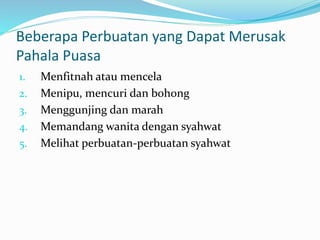 Shiyam wajib sunah | PPTX