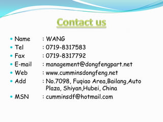 Shiyan qijing industry & trading co | PPT