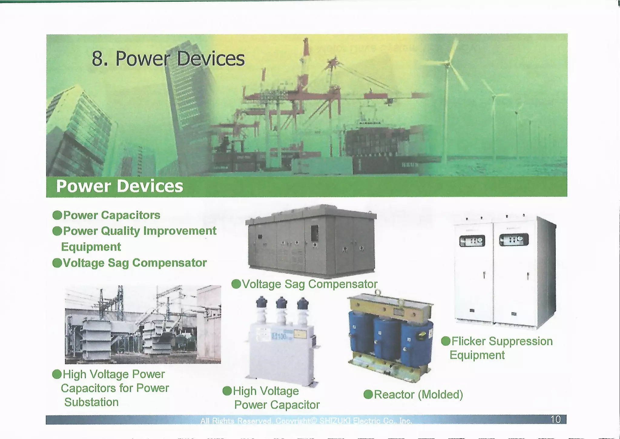 SHIZUKI CAPACITORS AND POWER DEVICES | PDF