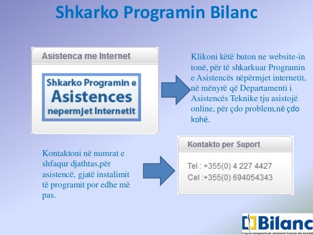 Shkarko Programin Bilanc