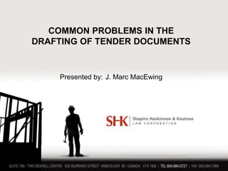 Tendering and Procurement Best Practices | PPT