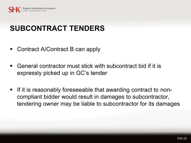 Tendering and Procurement Best Practices | PPT