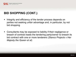 Tendering and Procurement Best Practices | PPT