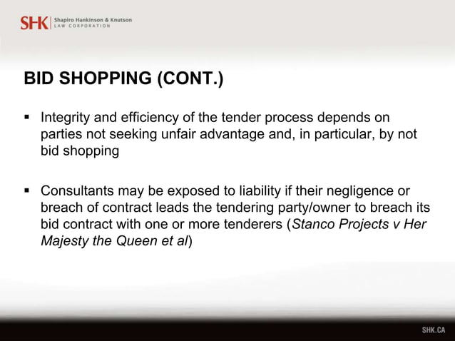 Tendering and Procurement Best Practices | PPT