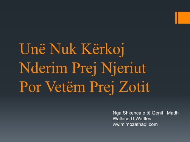 Shkenca e te qenit i madh | PPTX