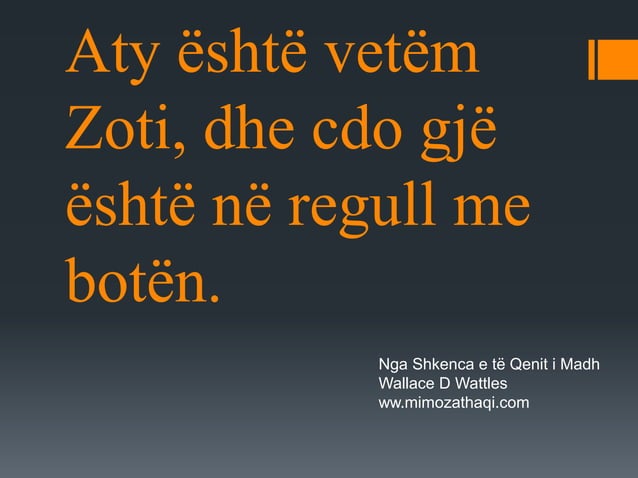Shkenca e te qenit i madh | PPTX
