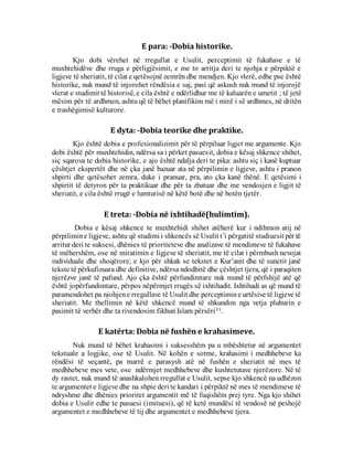Shkenca e usuli fikhut dhe dobia e studimit të saj | DOCX