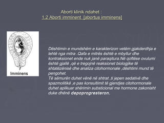 Aborti dhe llojet e tij | PPT