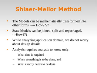 Shlaer mellor-method | PDF | Programming Languages | Computing