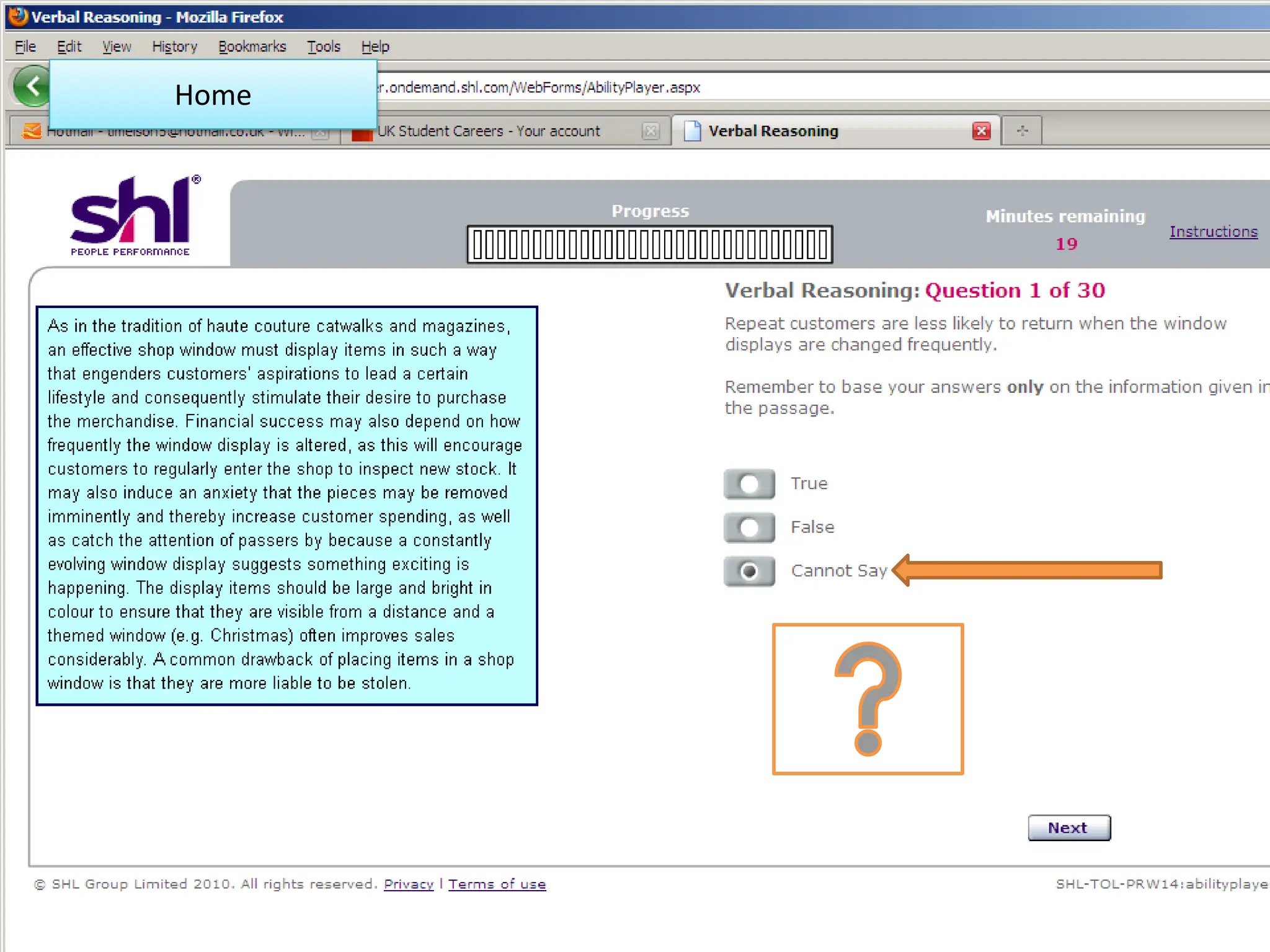 SHLVerbal for shell and PwC assessment and test | PDF