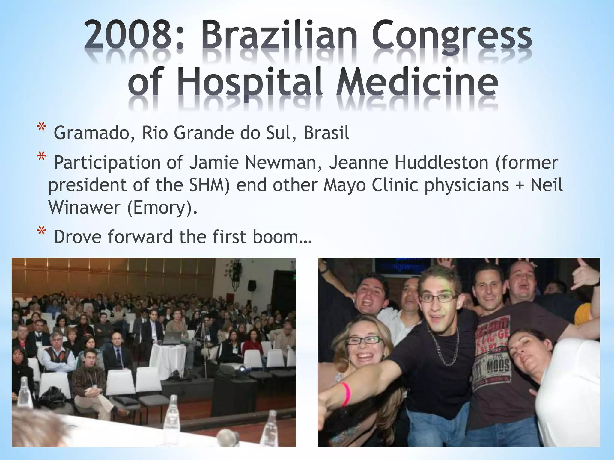 Medicina Hospitalar no Brasil | PPT