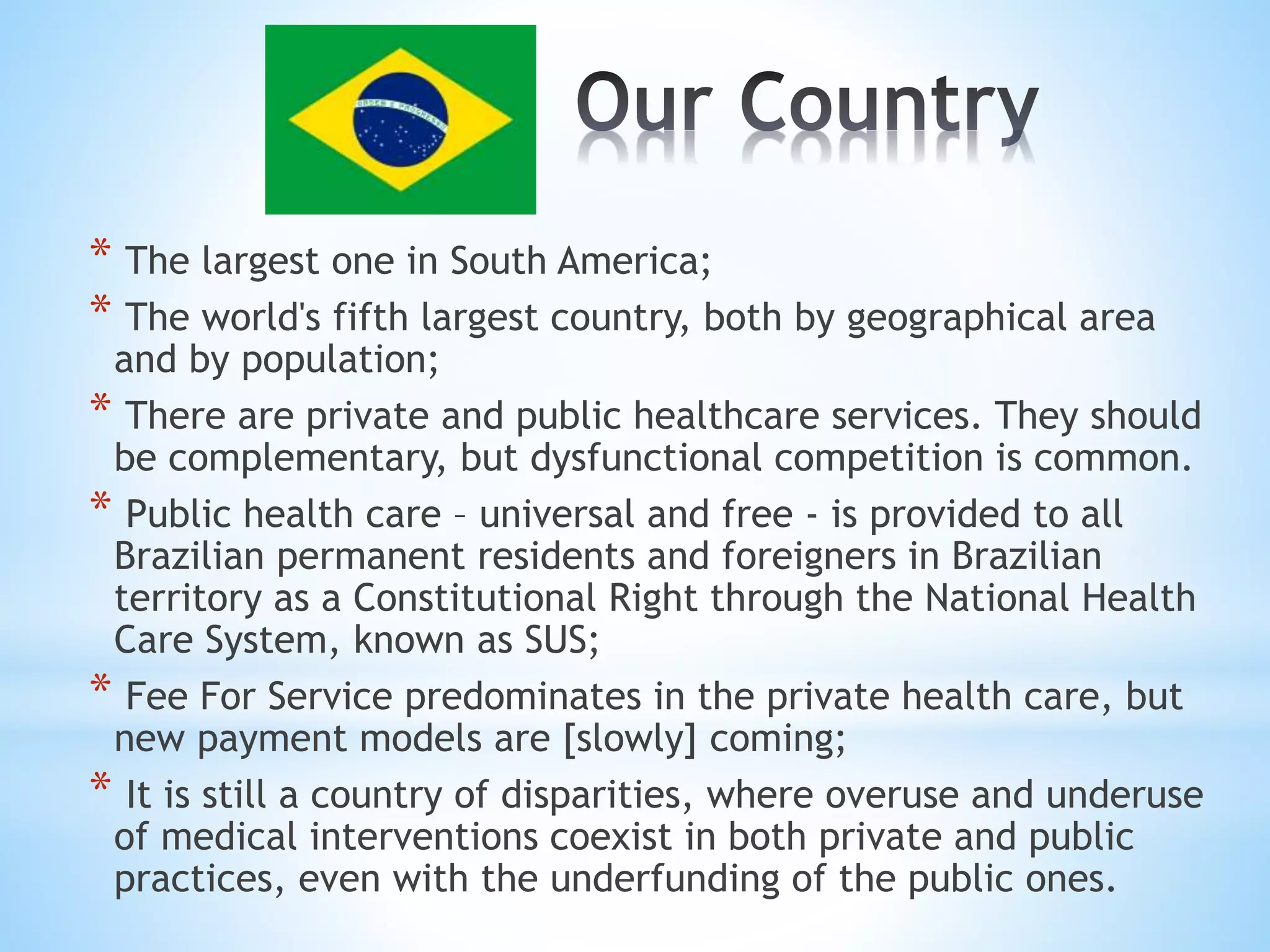 Medicina Hospitalar no Brasil | PPT