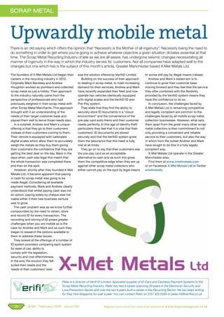 X-Met Metals Skip Hire Magazine | PDF | Credit Cards | Personal Debt