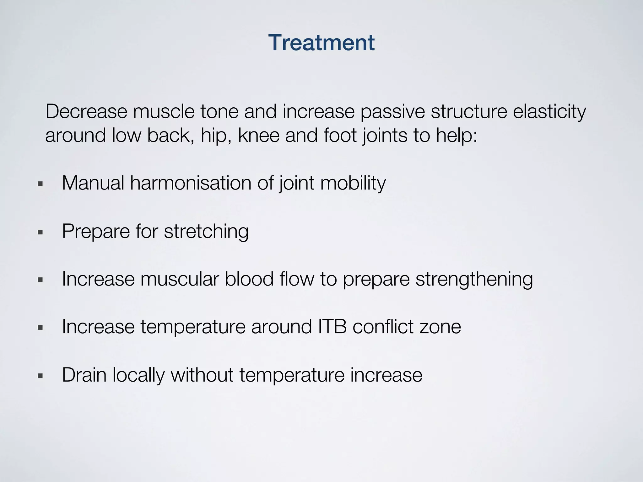 SHM by Human Tecar ® Treatment of ITB syndrome | PDF