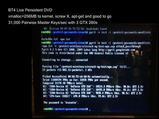 GPU vs CPU Supercomputing Security Shootout | PPT | Computing | Technology & Computing