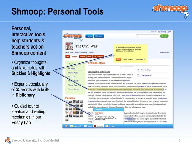 Shmoop Overview for Teachers: Fun, Rigorous Resources for Your ...
