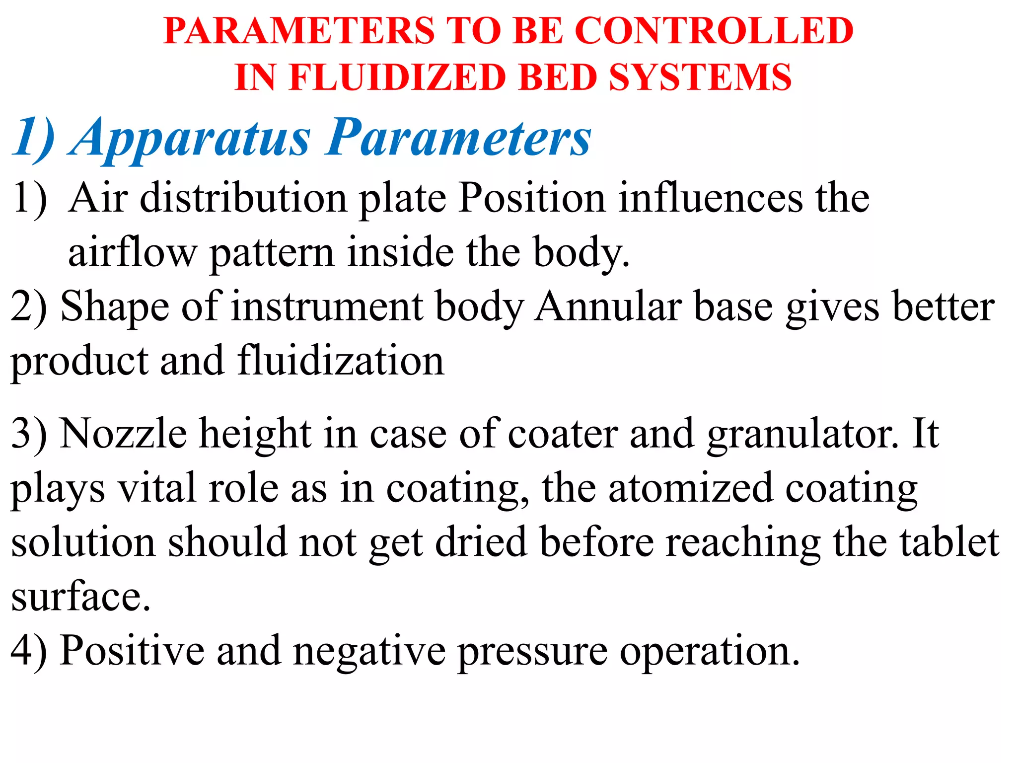 Fluidized Bed Dryer | PPTX