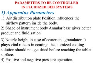 Fluidized Bed Dryer | PPTX