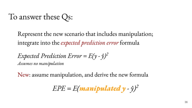 “Improving” prediction of human behavior using behavior modification | PPT