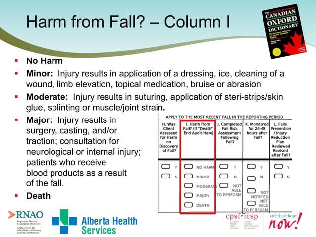 Falls Prevention Management A New Tool To Help With Process Improvement (HOMECARE) | PDF | First ...