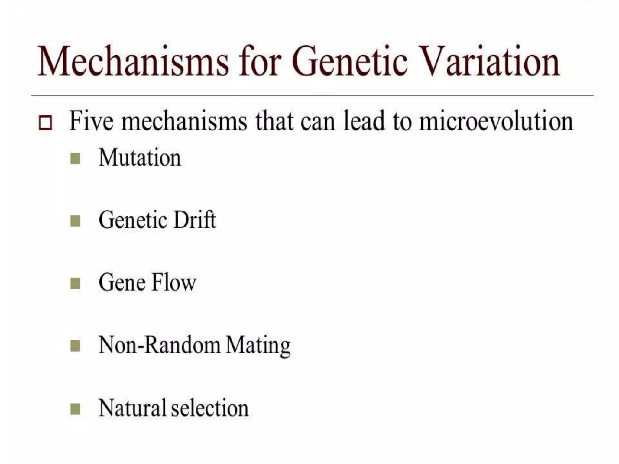 genetic variation | PPTX