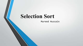 Sorting (Bubble,Merge,Selection sort) | PPTX | Programming Languages | Computing