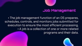 OPERATING SYSTEM AND ITS FUNCTION | PPT