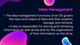 OPERATING SYSTEM AND ITS FUNCTION | PPT