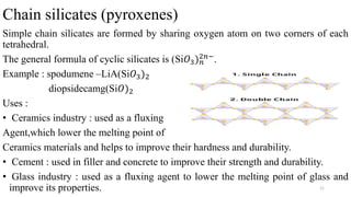 SILICATES | PPTX