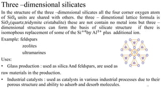 SILICATES | PPTX